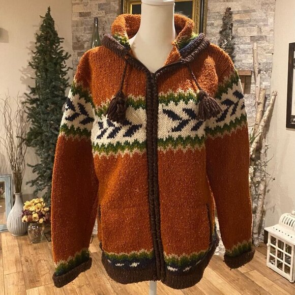 Earth Ragz | Sweaters | Earth Ragz Sweater Hoodie Jacket Vintage ...